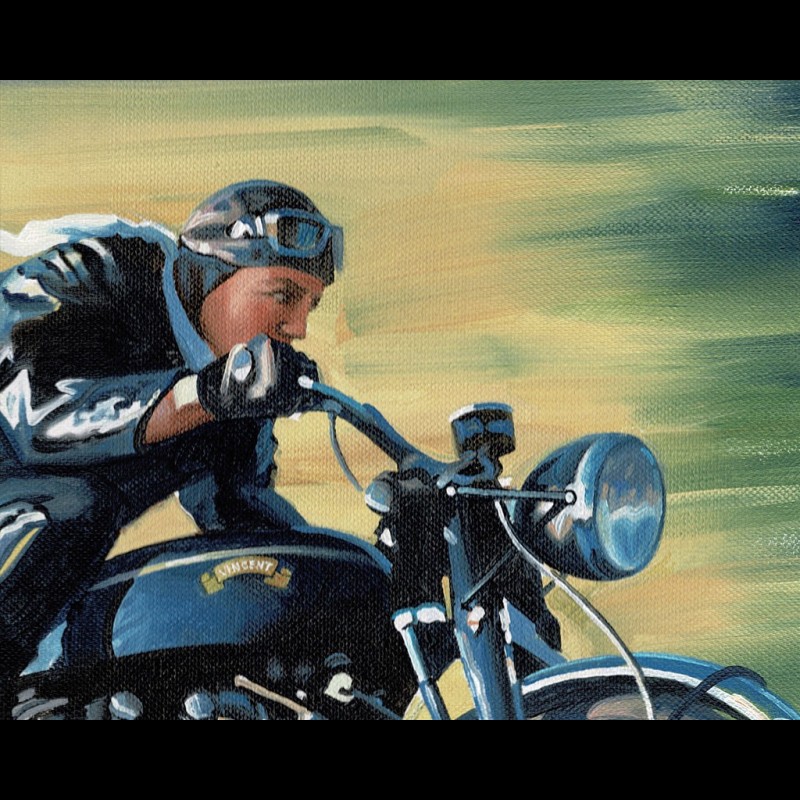 Poster Vincent Rapide original drawing by Benjamin Freudenthal