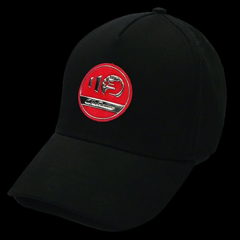 Alfa Romeo Hat 110 Years Meta logo Black AR602-100