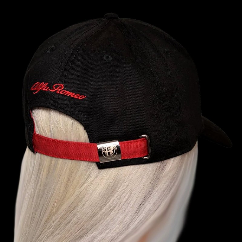 Alfa Romeo Hat 110 Years Meta logo Black AR602-100