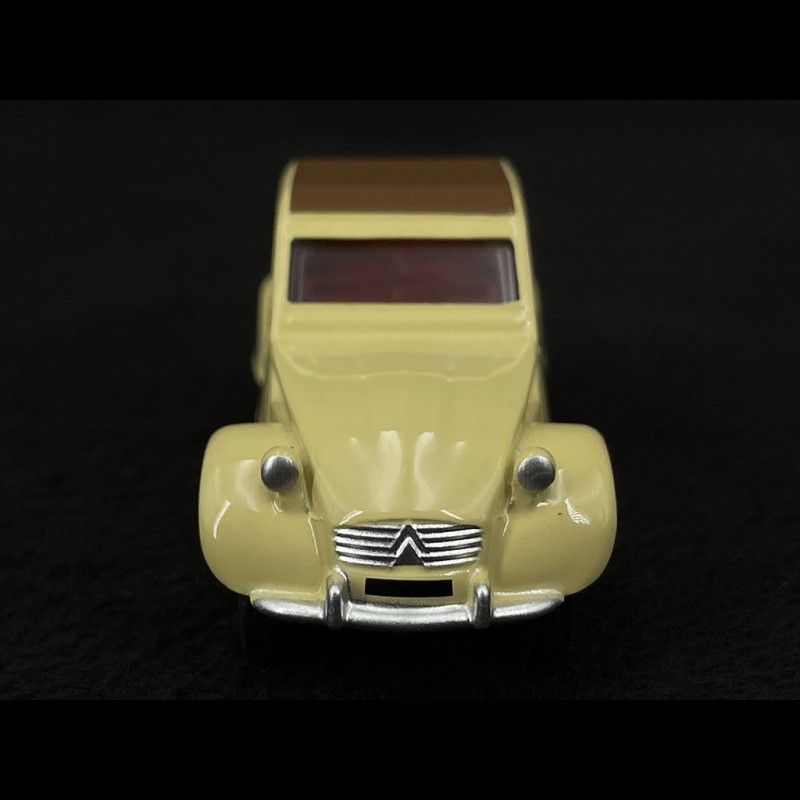 Citroën 2CV 1961 Beige Nevada 1/48 Norev Dinky Toys 558