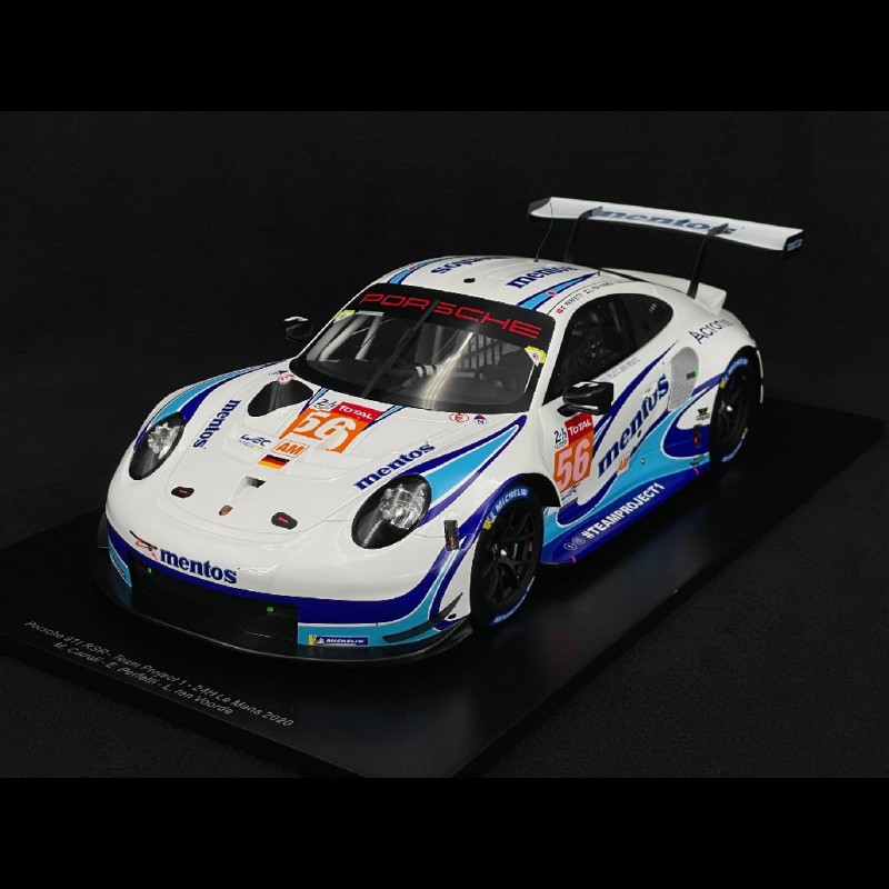 Porsche 911 RSR Type 991 n° 56 24h Le Mans 2020 1/12 Spark 12S028