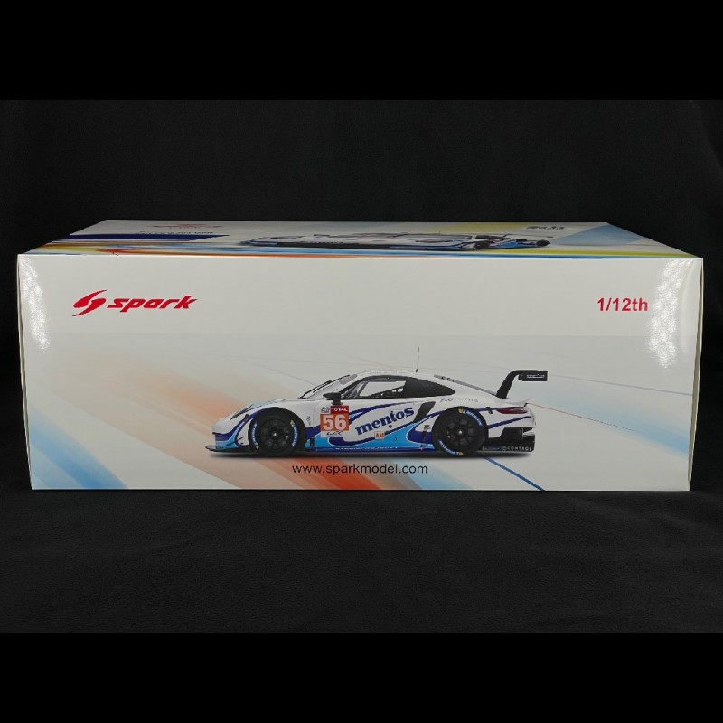 Porsche 911 RSR Type 991 n° 56 24h Le Mans 2020 1/12 Spark 12S028