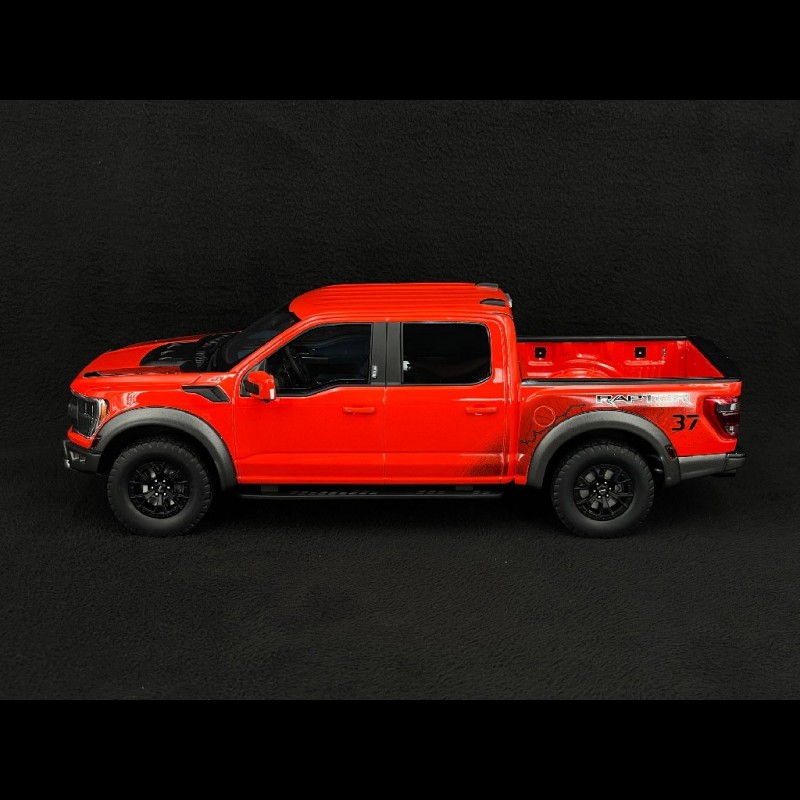 Ford F-150 Raptor 2022 Orange Code 1/18 GT Spirit GT377
