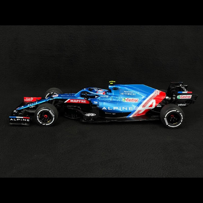 Esteban Ocon Alpine A521 n° 31 Winner GP Hungary 2021 1/18 Solido S1808103