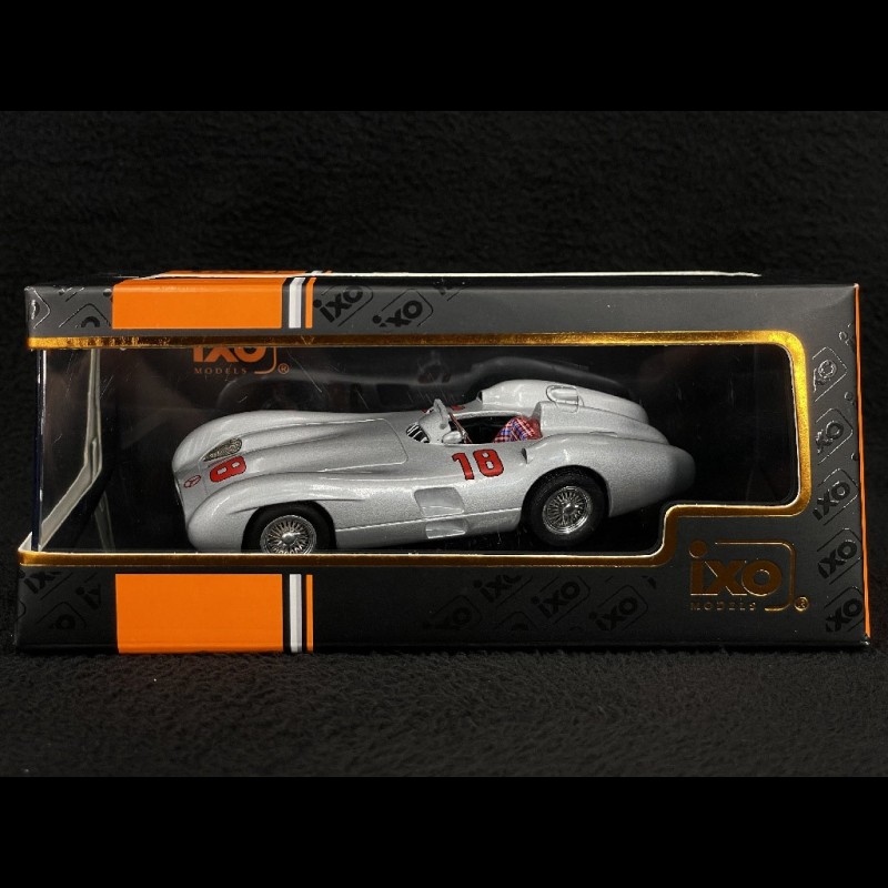Juan Manuel Fangio Mercedes W196 R Streamliner F1 n° 18 Winner GP Monza ...
