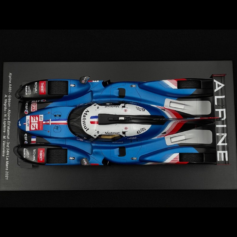 Alpine A480 n° 36 3ème 24h Le Mans 2021 1/18 Spark 18S691