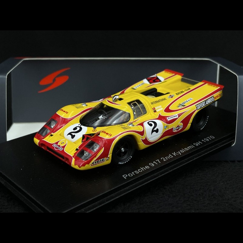 Porsche 917 n° 2 2nd 9h Kyalami 1970 1/43 Spark S9980