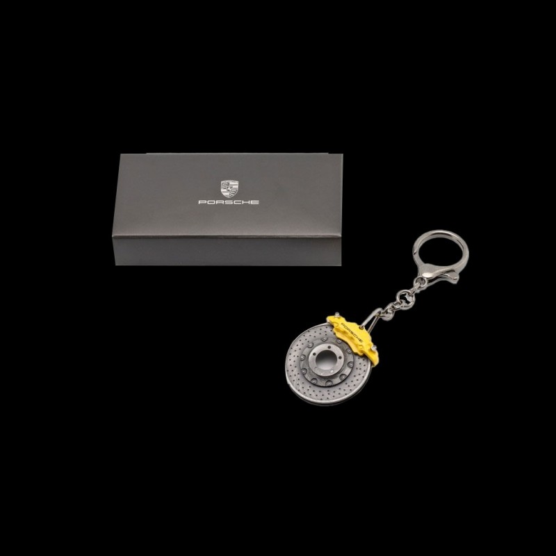 Porsche brake disc keyring Low Price yellow WAP0503700PSAB