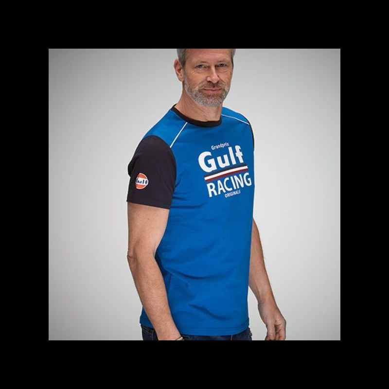 Gulf Racing T-shirt Original Graphic Blau - herren