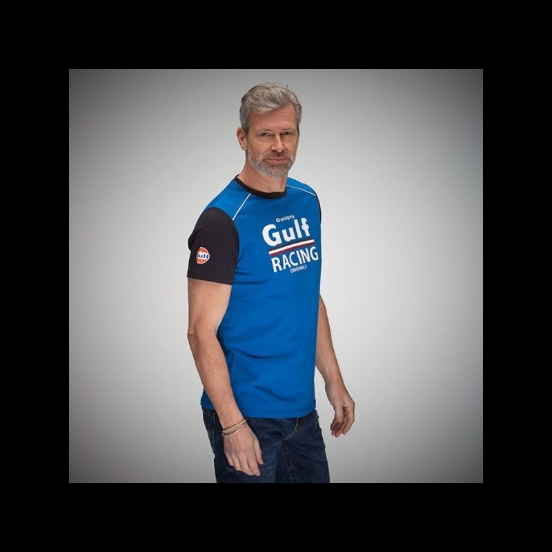Gulf Racing T-shirt Original Graphic Blau - herren