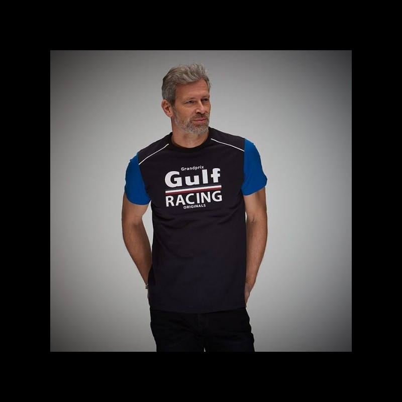 Gulf Racing T-shirt Original Graphic Marineblau - herren