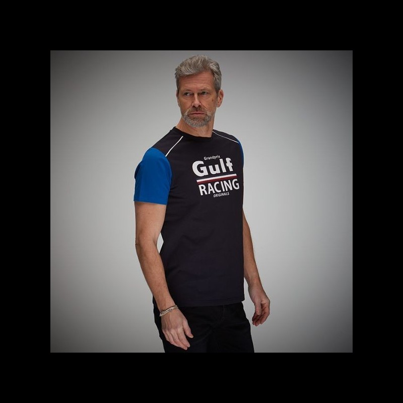 Gulf Racing T-shirt Original Graphic Marineblau - herren