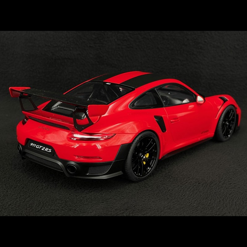 Porsche 911 GT2 RS Type 991 Weissach Package 2017 Rouge Indien 1/18 ...