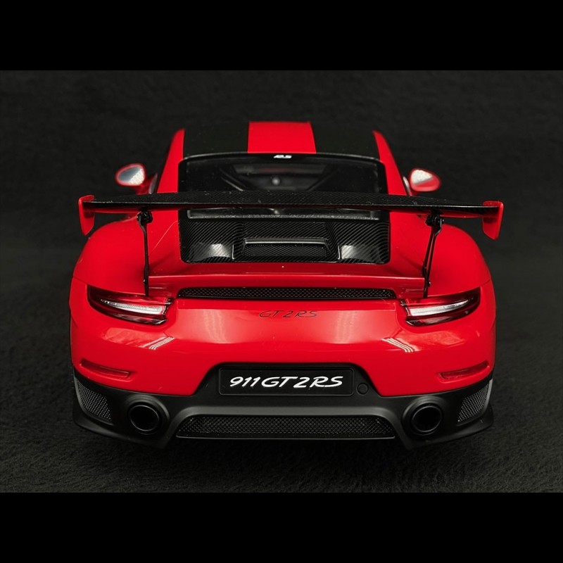 Porsche 911 GT2 RS Type 991 Weissach Package 2017 Rouge Indien 1/18 ...