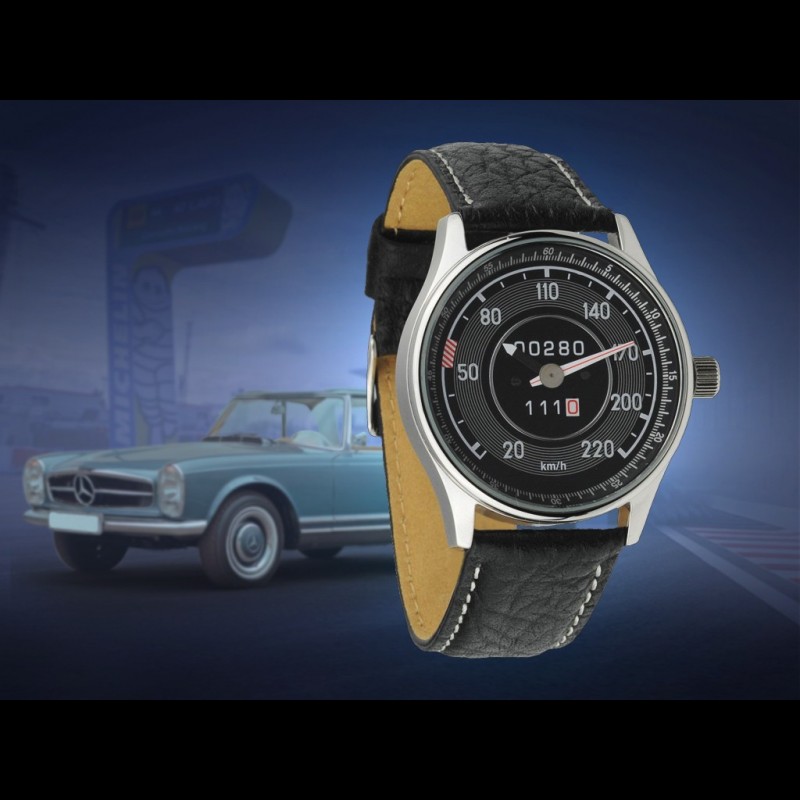 Mercedes-Benz 280 SL W111 speedometer Watch chrome case / chrome dial ...