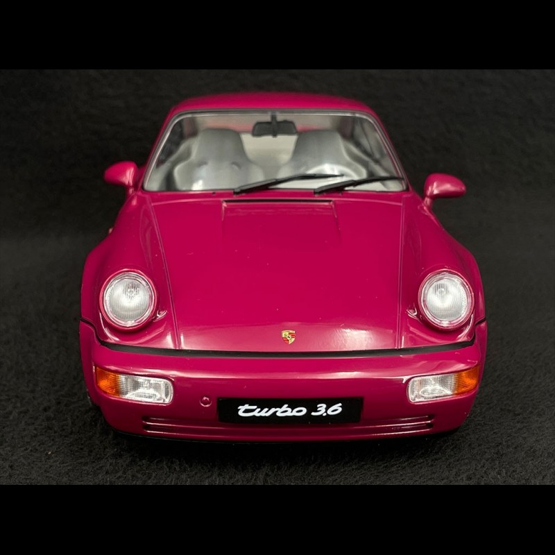 Porsche 911 Turbo 3.6 Type 964 1993 Rubystone Red 1/18 Solido S1803406
