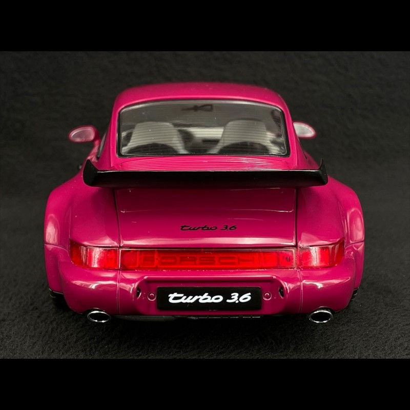 Porsche 911 Turbo 3.6 Type 964 1993 Rubystone Red 1/18 Solido S1803406