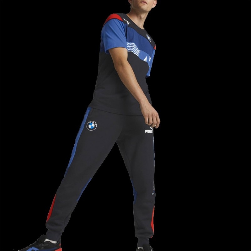 BMW Motorsport Hose Puma Slim Softshell Tracksuit Schwarz / Blau / Rot ...
