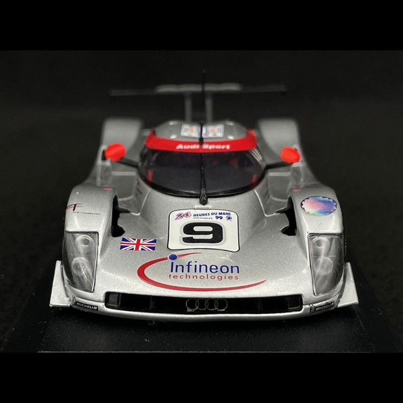 Audi R8C LMGTP Nr 9 24h Le Mans 1999 Audi Sport UK 1/43 Minichamps ...