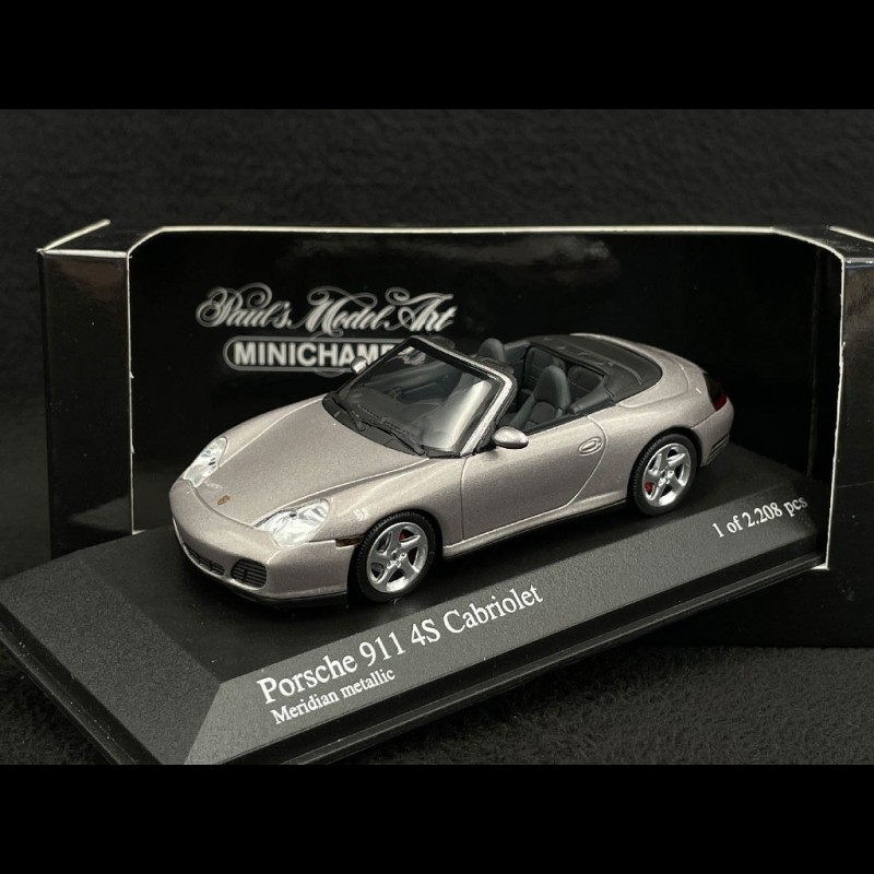 Porsche 911 Carrera 4S Cabriolet Type 996 2003 Meridian Grey Metallic 1 ...