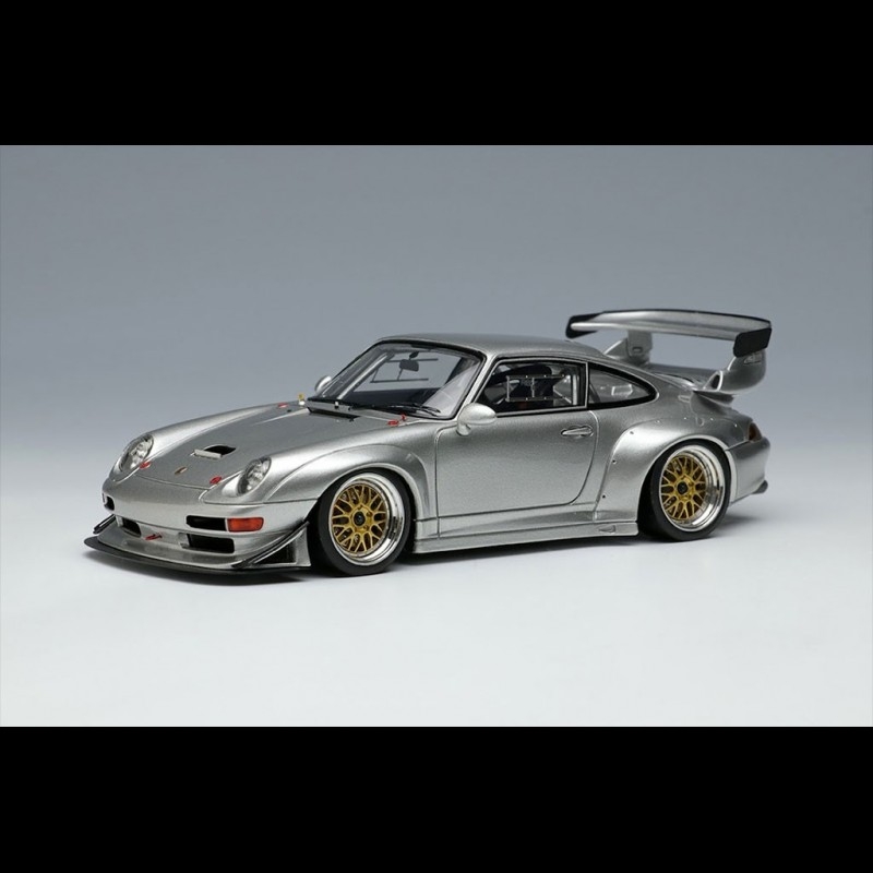 Porsche 911 GT2 EVO Type 993 1998 Argent Arctique 1/43 Make Up VM131C