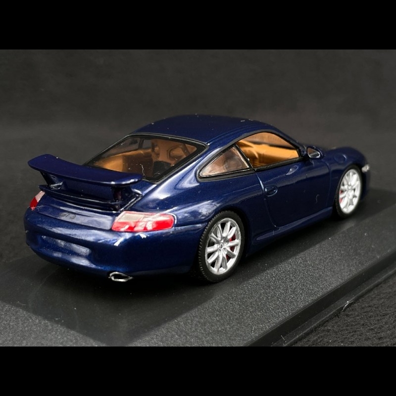 Porsche 911 GT3 type 996 2003 bleu Lapis 1/43 Minichamps 400062021