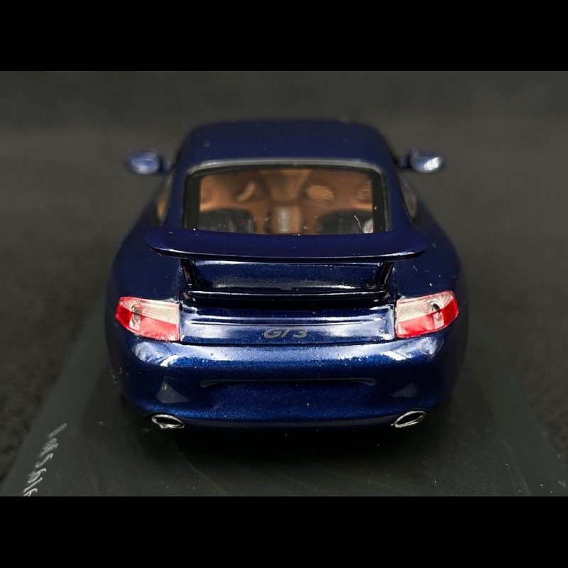 Porsche 911 GT3 type 996 2003 blue Lapis 1/43 Minichamps 400062021