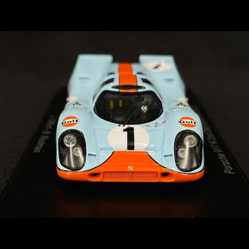 Porsche 917 K Gulf n° 1 2nd 24h Daytona 1970 1/43 Spark S1098
