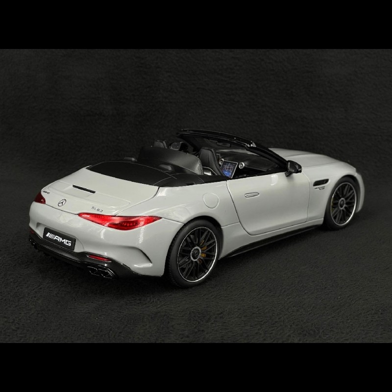 Mercedes-Benz AMG SL 63 4Matic+ 2022 Gris Alpin 1/18 Iscale 18208 / 180053