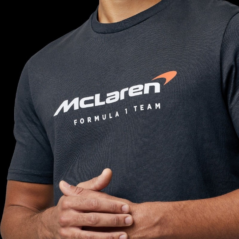 McLaren T-shirt F1 Team Norris Piastri Core Essential Phantom grey - men