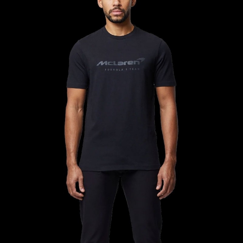 McLaren T-shirt F1 Team Norris Piastri Core Essential Black - men