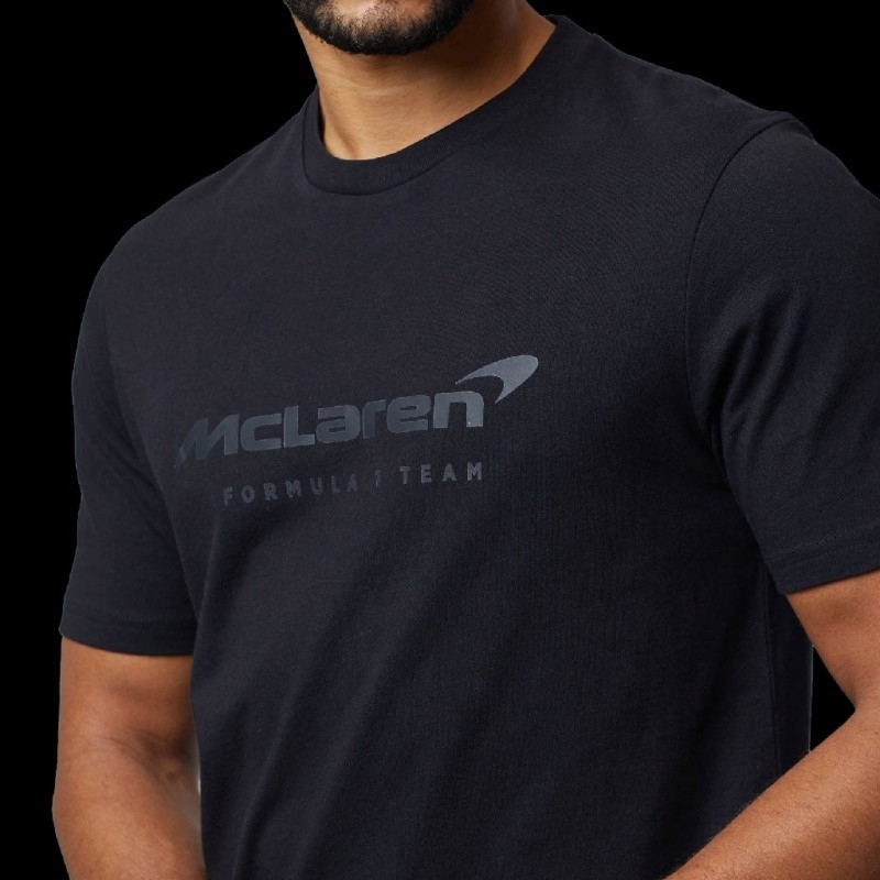 McLaren T-shirt F1 Team Norris Piastri Core Essential Black - men
