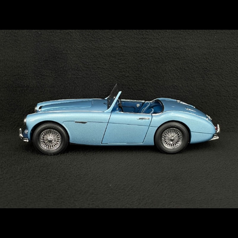 Austin Healey 3000 Mk 1 1960 type BN7 Healey blue 1/18 Kyosho KYO8149HB