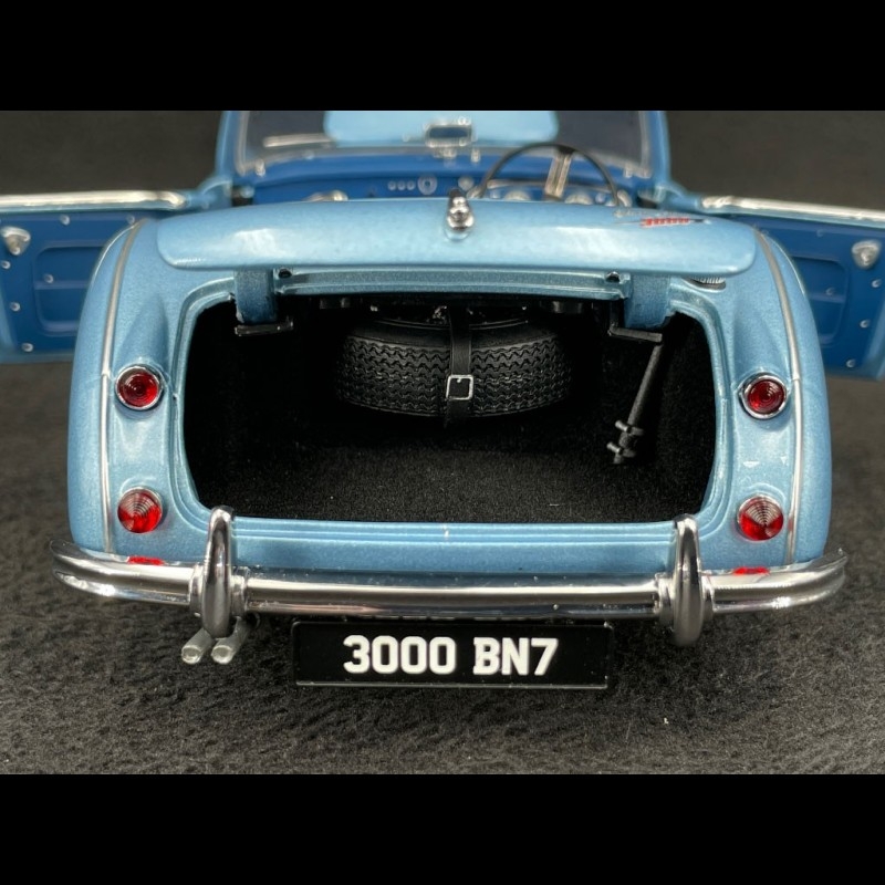 Austin Healey 3000 Mk 1 1960 type BN7 Healey blue 1/18 Kyosho KYO8149HB