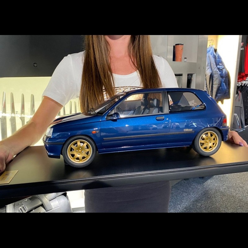 Renault Clio Williams Sport 1993 Blue Gold Wheels 1/8 GT Spirit GTS801201