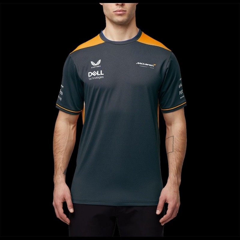 McLaren T-shirt F1 Team Norris Piastri Set Up Anthracite Grey / Papaya ...