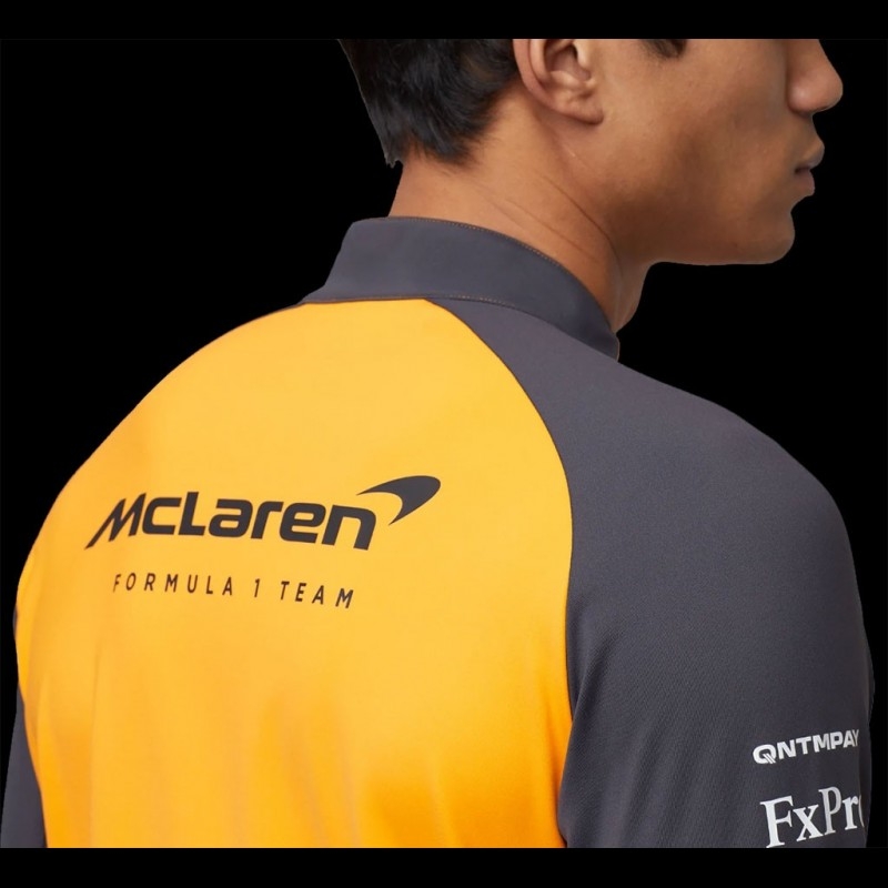 Sweater McLaren F1 Team Norris Piastri Midlayer Papaya Orange ...