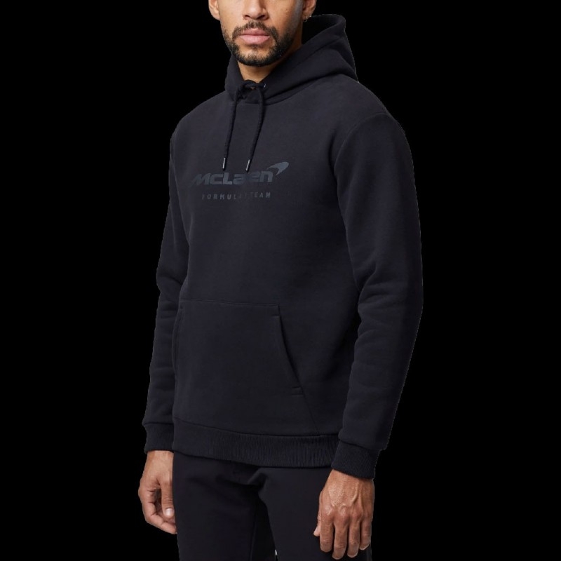 Sweat McLaren F1 Team Norris Piastri Hoodie Core Essentials Noir - homme
