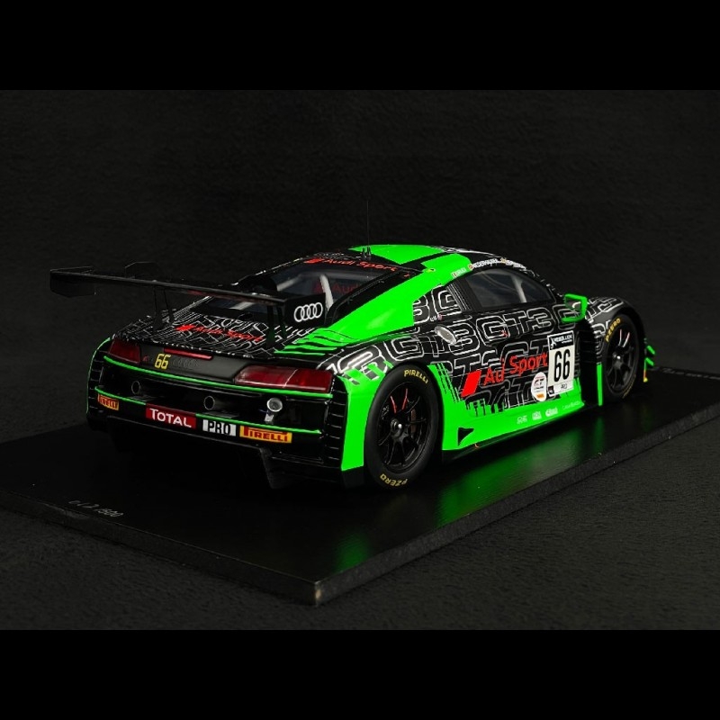 Audi R8 LMS GT3 n° 66 24h Spa 2020 Rowe Racing 1/18 Spark 18SB017