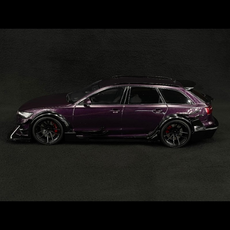 Audi RS6 Avant C7 Body Kit 2018 violet 1/18 GT Spirit GT864