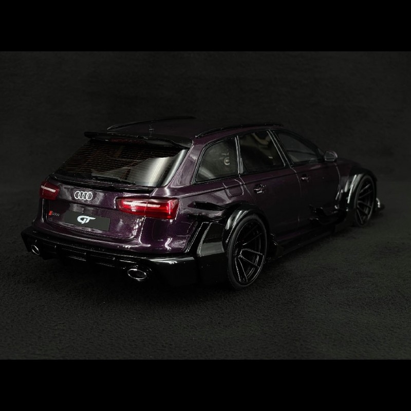 Audi RS6 Avant C7 Body Kit 2018 violet 1/18 GT Spirit GT864