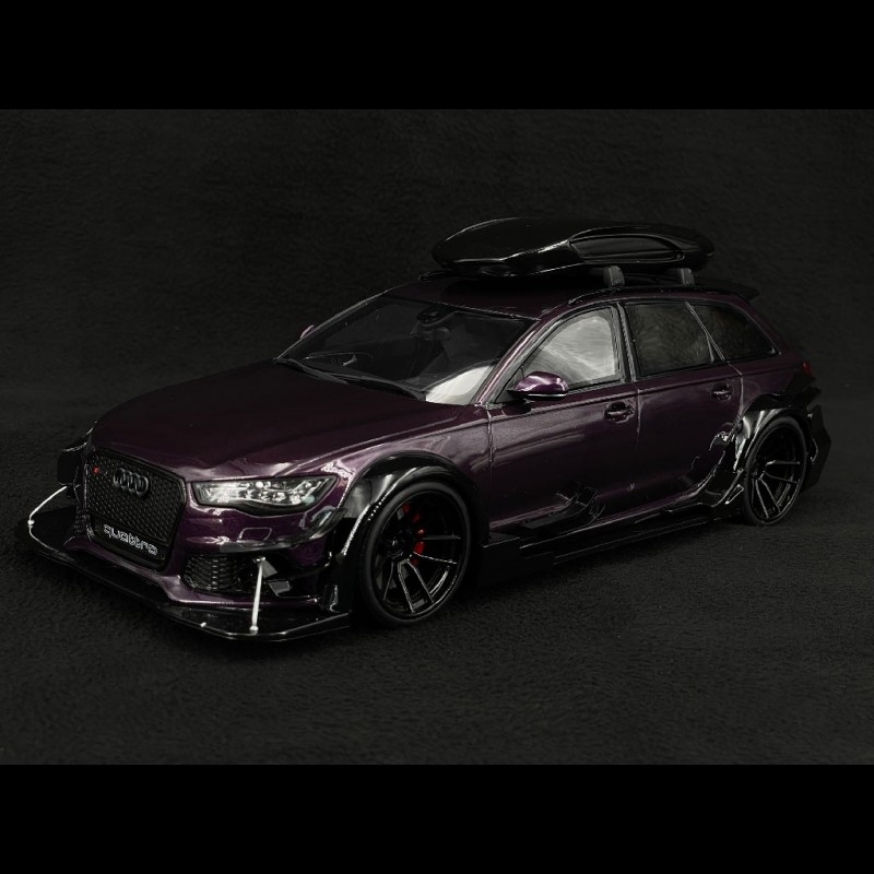 Audi RS6 Avant C7 Body Kit 2018 violet 1/18 GT Spirit GT864