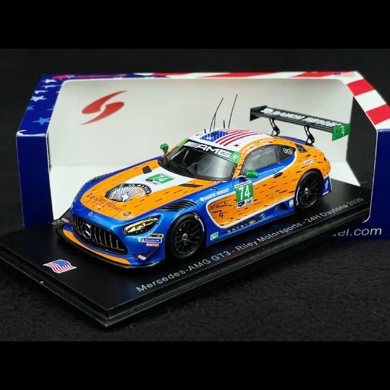 Mercedes-AMG GT3 n° 74 Winner 24h Daytona 2020 Riley Motorsports 1/43 ...