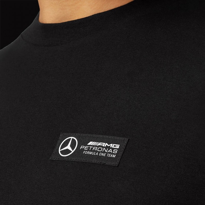 Pull Mercedes-AMG Petronas F1 Team Hamilton Manches Longues Noir ...