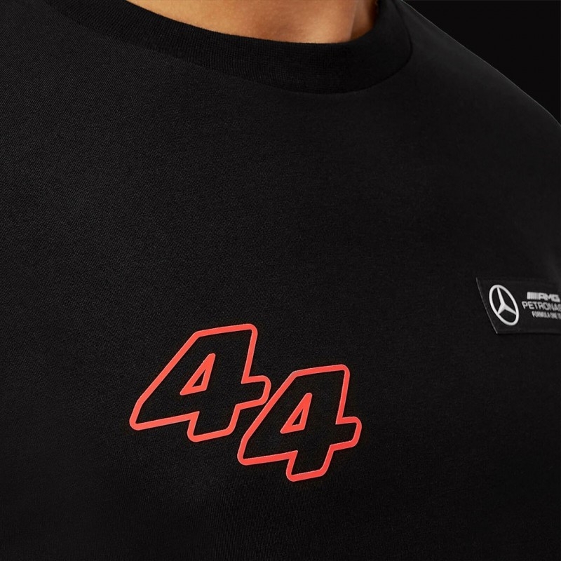 Pull Mercedes-AMG Petronas F1 Team Hamilton Manches Longues Noir ...