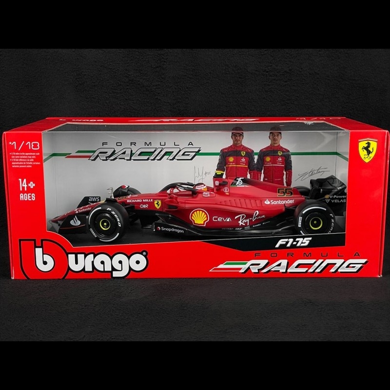 Formule 1 Ferrari 2022 Carlos Sainz SF22 n° 55 Championnat du monde de ...