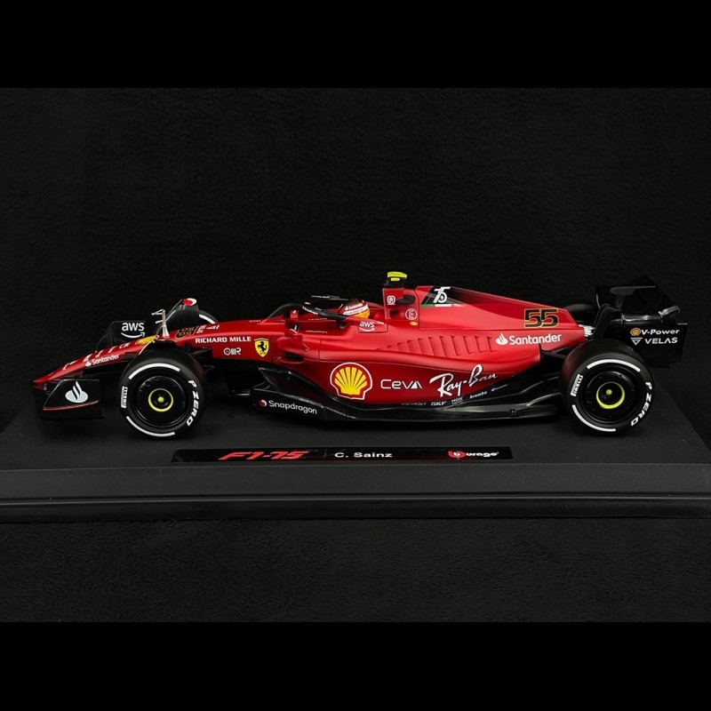 Ferrari Formula 1 2022 Carlos Sainz SF22 n° 55 F1 World Championshift 1 ...