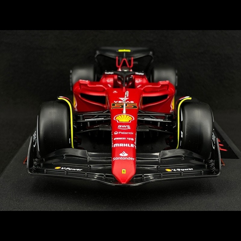 Ferrari Formel 1 2022 Carlos Sainz SF22 n° 55 F1 Weltmeistershaft 1/18 ...