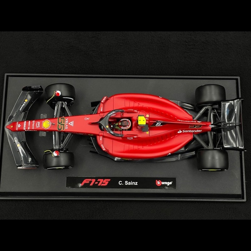 Ferrari Formel 1 2022 Carlos Sainz SF22 n° 55 F1 Weltmeistershaft 1/18 ...