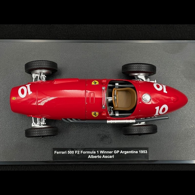 Ferrari 500 F2 Sieger GP Argentine 1953 Weltmeister Ascari n°10 1/18 CMR CMR199